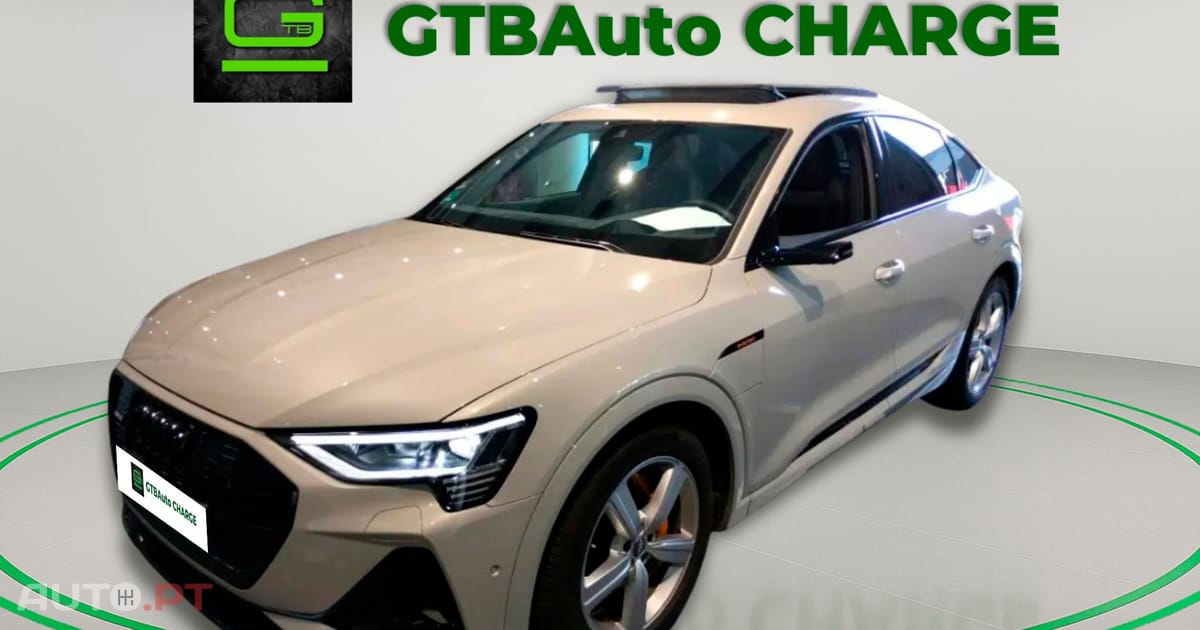 Audi E-Tron 55 2x S LINE I.V.A DEDUTIVEL Eléctrico - 54.999€ - Porto ...