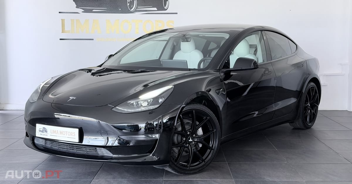 Tesla Model 3 Long Range Tração Integral Premium Eléctrico - 28.700 ...