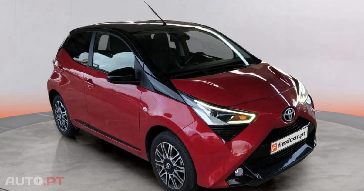 Toyota Aygo 1.0 VVti Exclusive Red Gasolina - 13.990€ - Lisboa | Auto.PT
