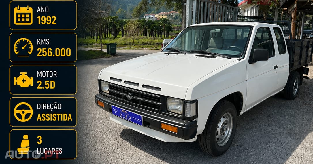 Nissan Pick Up D21 King Cab 2.5D 3Lugares Diesel - 7.900€ - Porto | Auto.PT