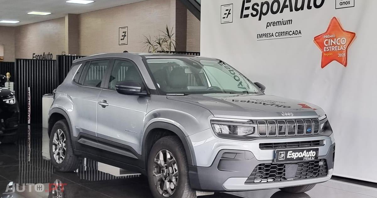 Jeep Avenger 54 kWh Longitude Eléctrico - 24.750€ - Braga | Auto.PT